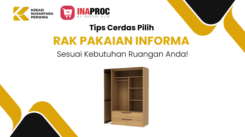 Rak Pakaian Informa: 7 Terbaik untuk Kamar Minimalis